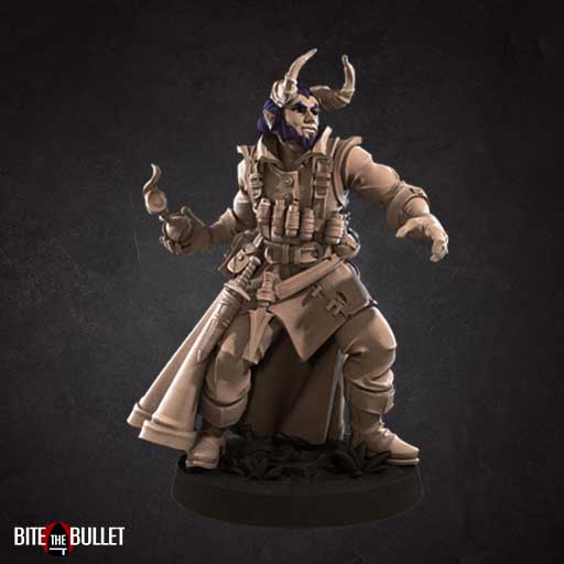 Bite the Bullet - Tiefling Artificer - Tieflings May 2021 – WIzard's Workshop