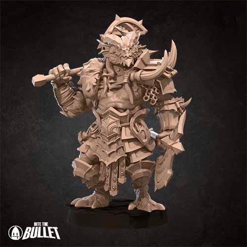 Bite the Bullet - Dragonborn Barbarian - Dragonborn 2024 – WIzard's Workshop