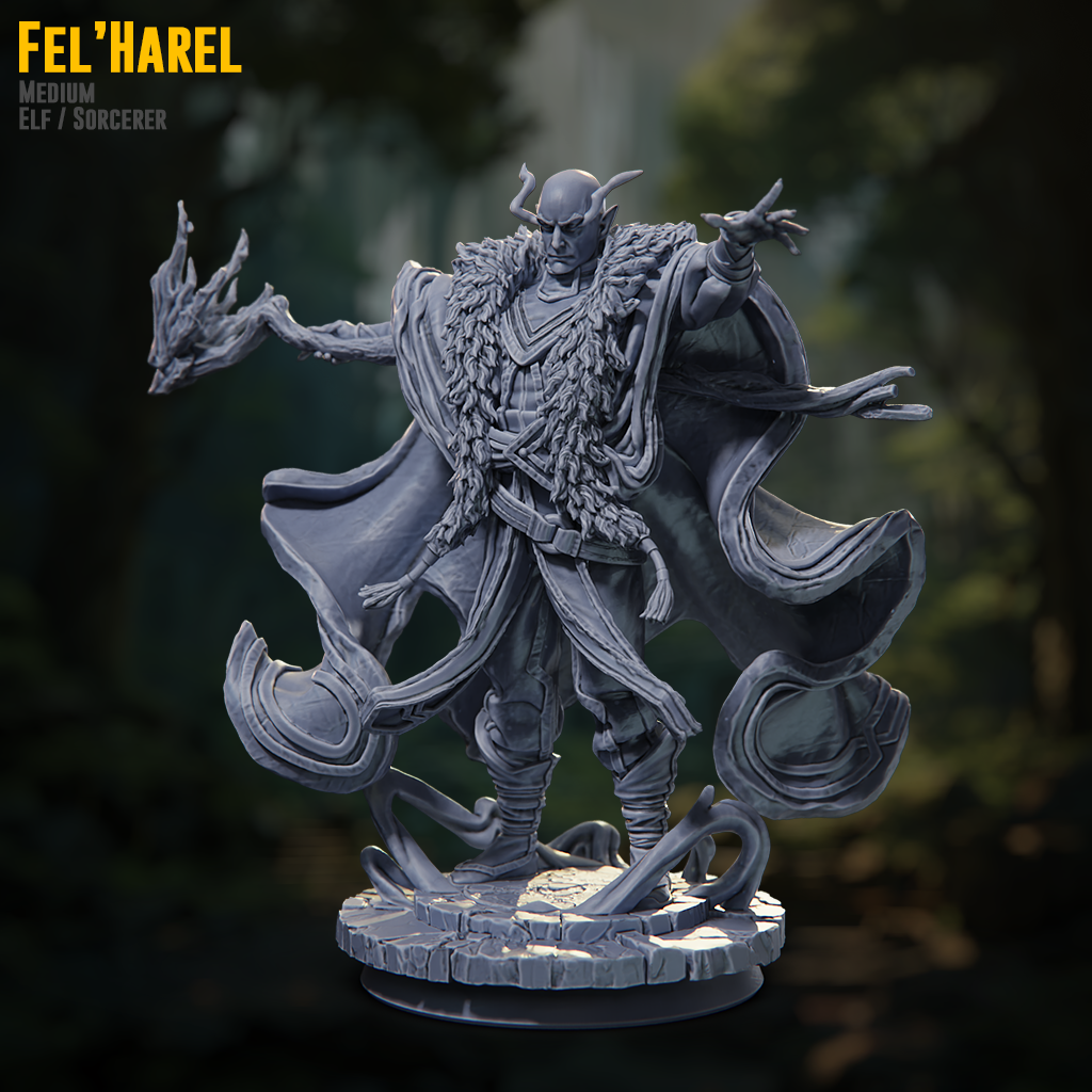Claymore Miniatures - Fel'Harel - Fall of The Eternal Kings 2025 June – WIzard's Workshop