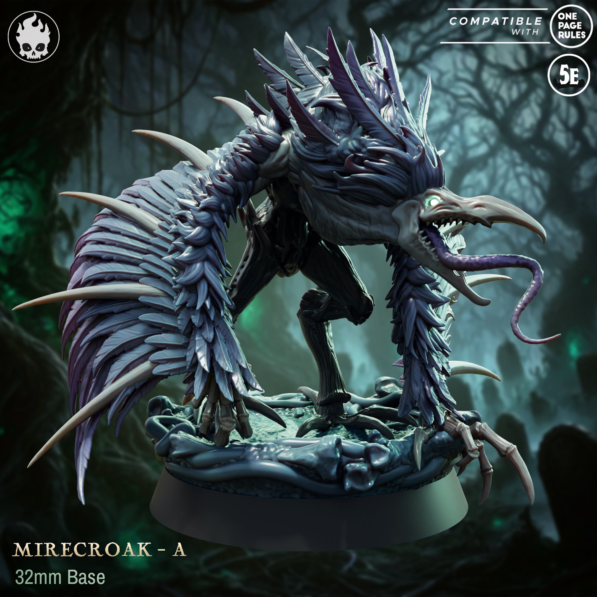 Flesh Craft Studio - Mirecroak Flock A -The Shadmire Curse 2025 May – WIzard's Workshop