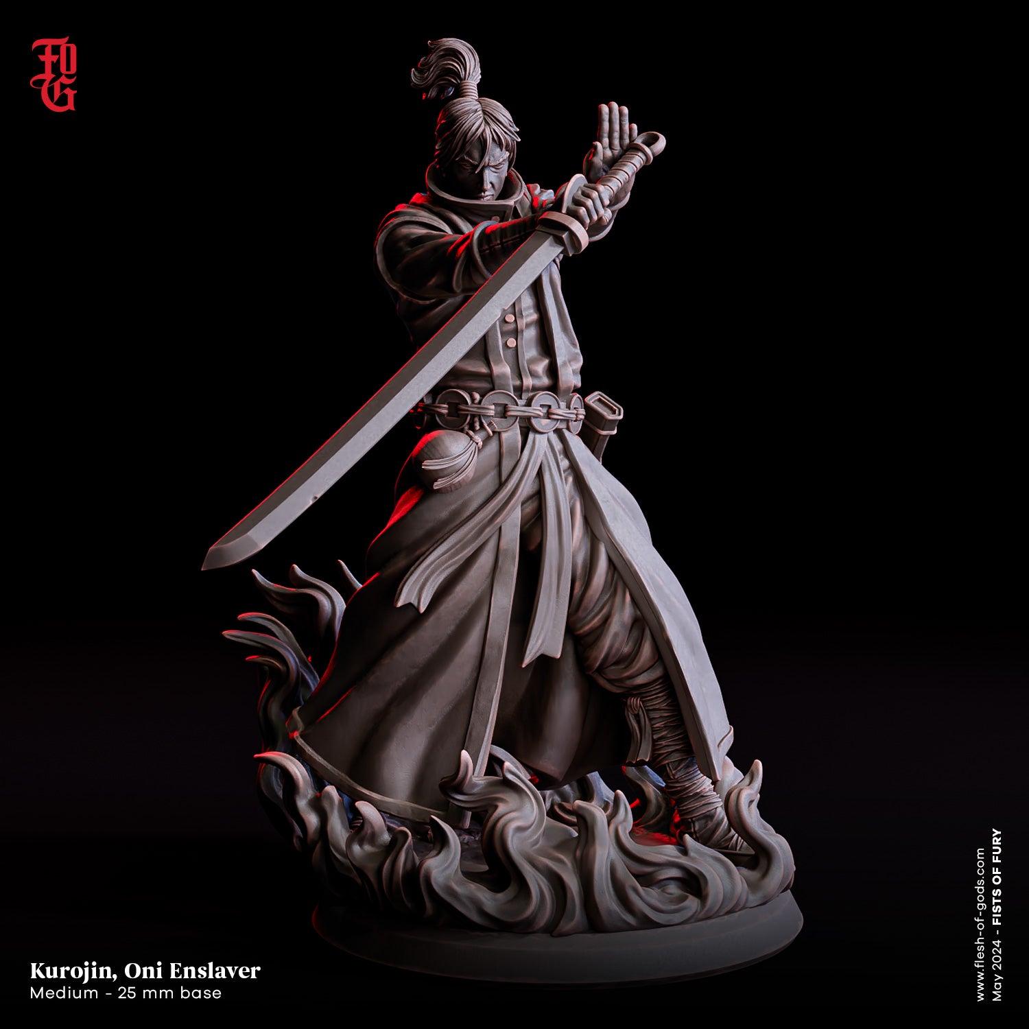 Flesh Of Gods - Kurojin, Oni Enslaver - Fisto of Fury - 2024 May – WIzard's Workshop