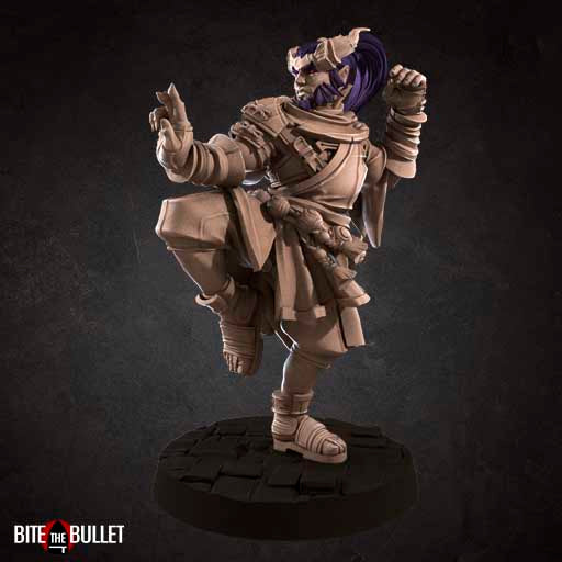 Bite the Bullet - Tiefling Monk - Tieflings May 2021 – WIzard's Workshop