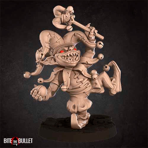 Bite the Bullet - Goblin Jester - Goblins February 2023 – WIzard's Workshop