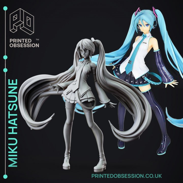Printed Obsession - Hatsune Miku Mini – WIzard's Workshop