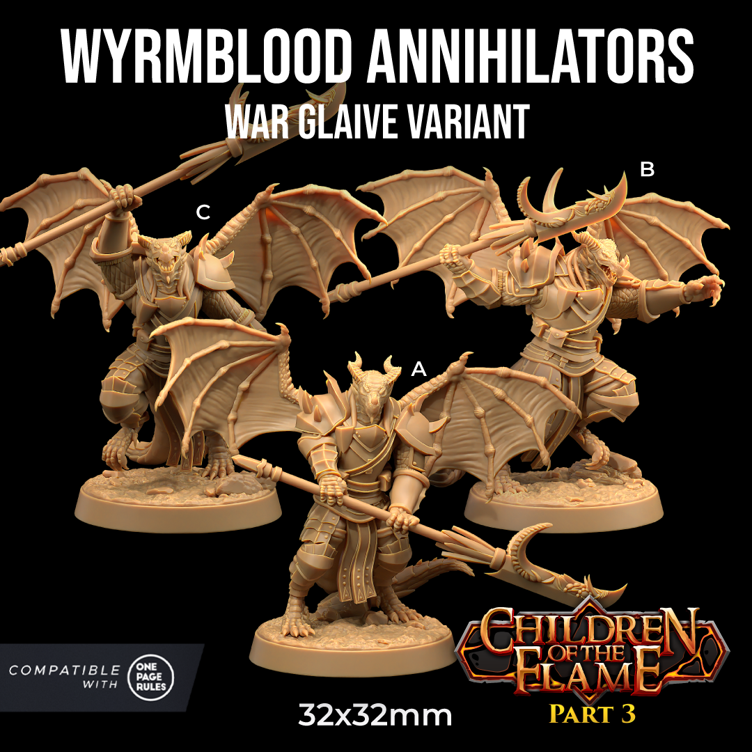 Dragons Trappers Lodge - Wyrmblood Annihilators Glaive - Children of t ...