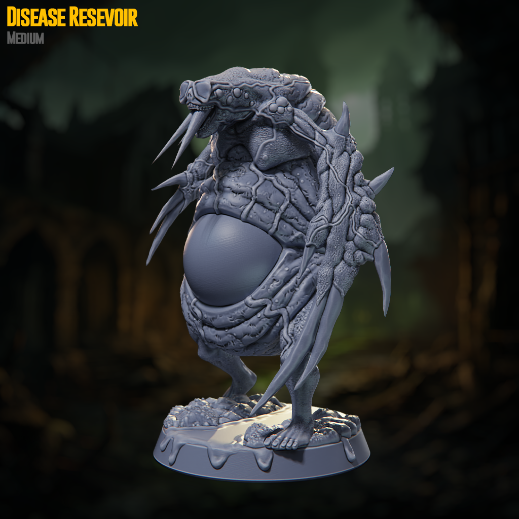 Claymore Miniatures - Disease Resevoir - Death by Plague 2025 May ...