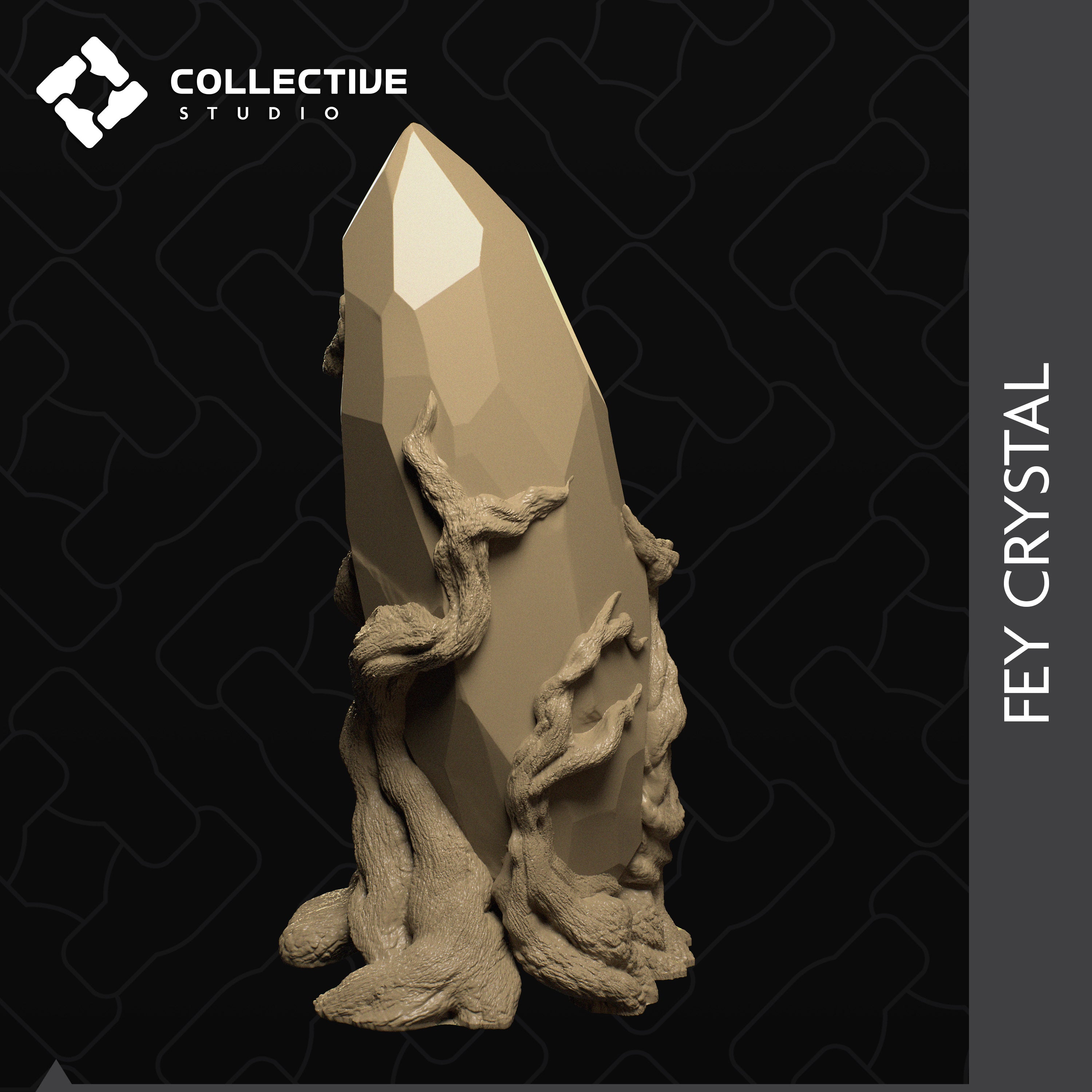 Collective Studio - Fey Crystal, Terrain 9cm – WIzard's Workshop
