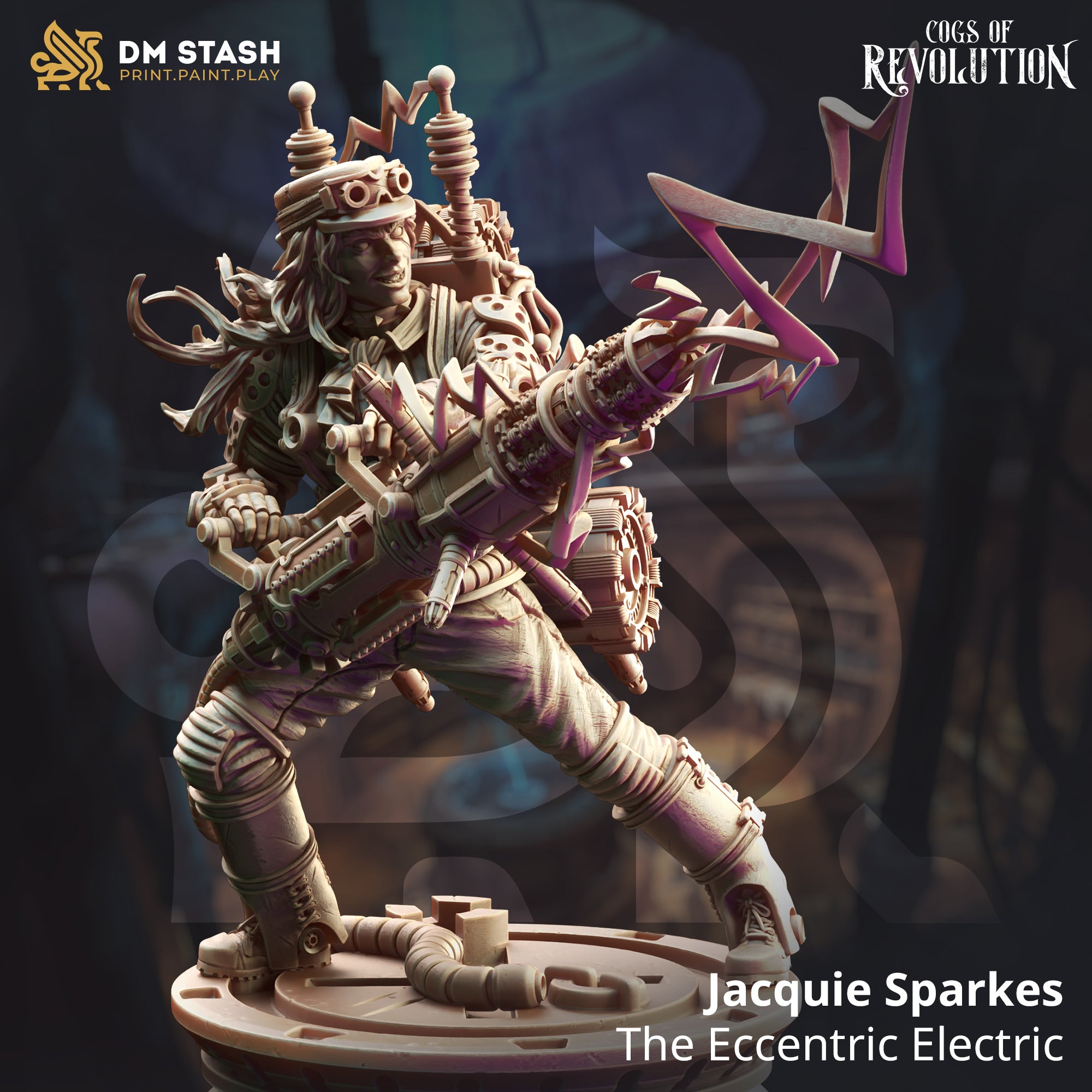 DM Stash - Jacquie Sparkes, The Eccentric Electric - Cogs of Revolutio ...