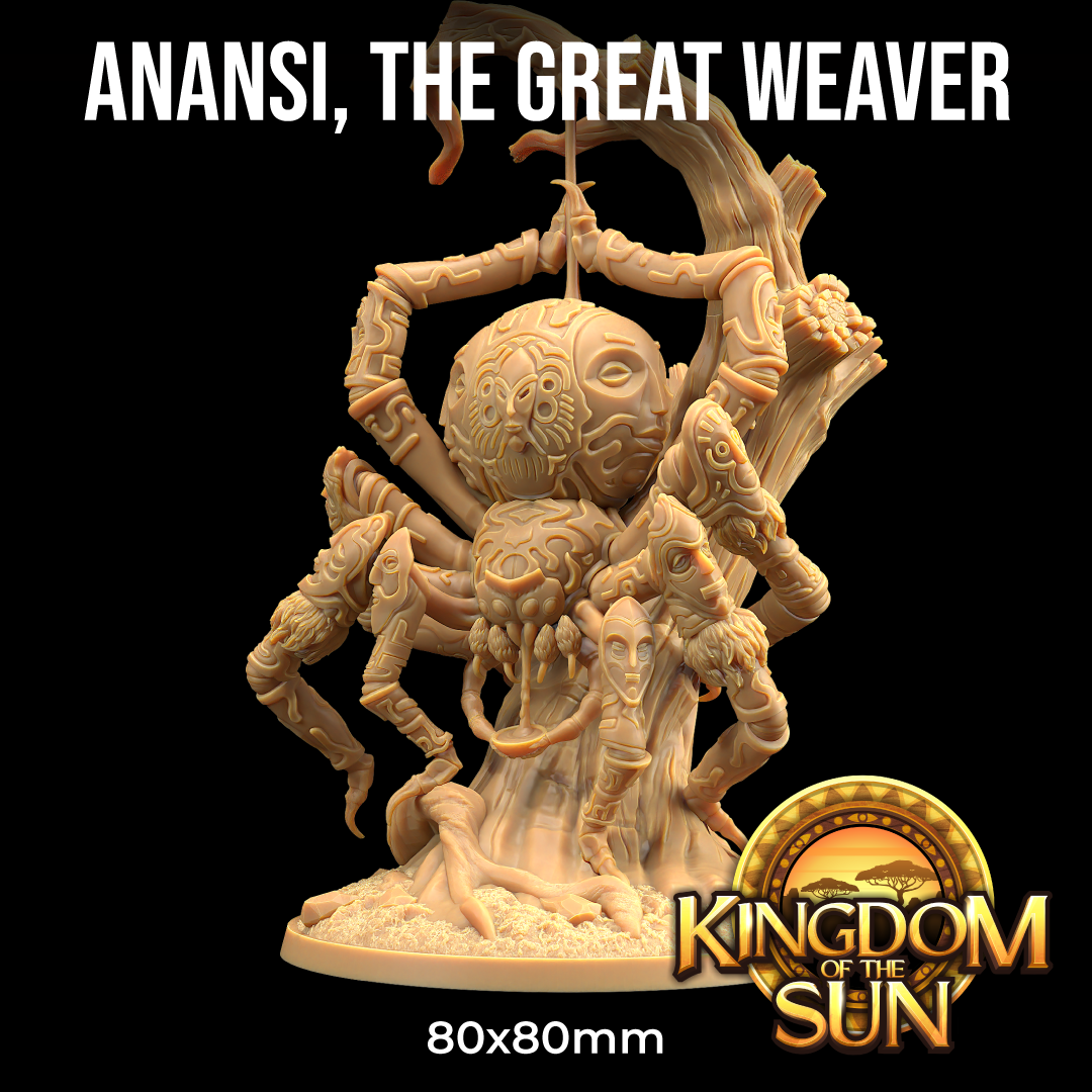 Dragons Trappers Lodge - Anansi, The Great Weaver (Huge) - Kingdom of – WIzard's Workshop