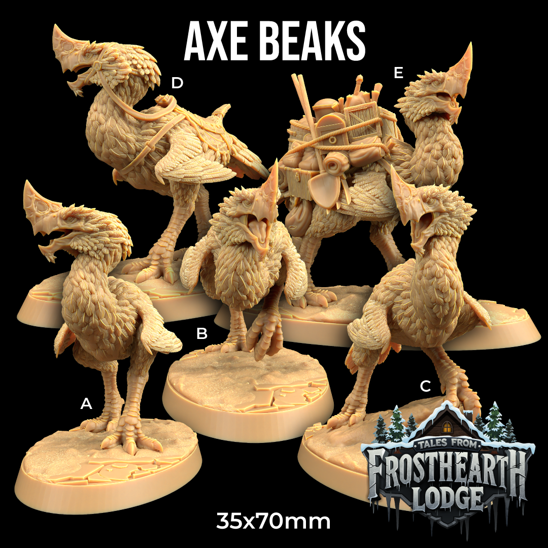 Dragons Trappers Lodge - Axe Beaks Birds - Tales From Frosthearth Lodg ...