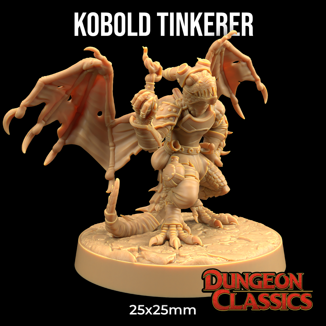 Dungeon Classics - Winged Kobold Tinkerer, Dragons of Stormwreck Isle ...