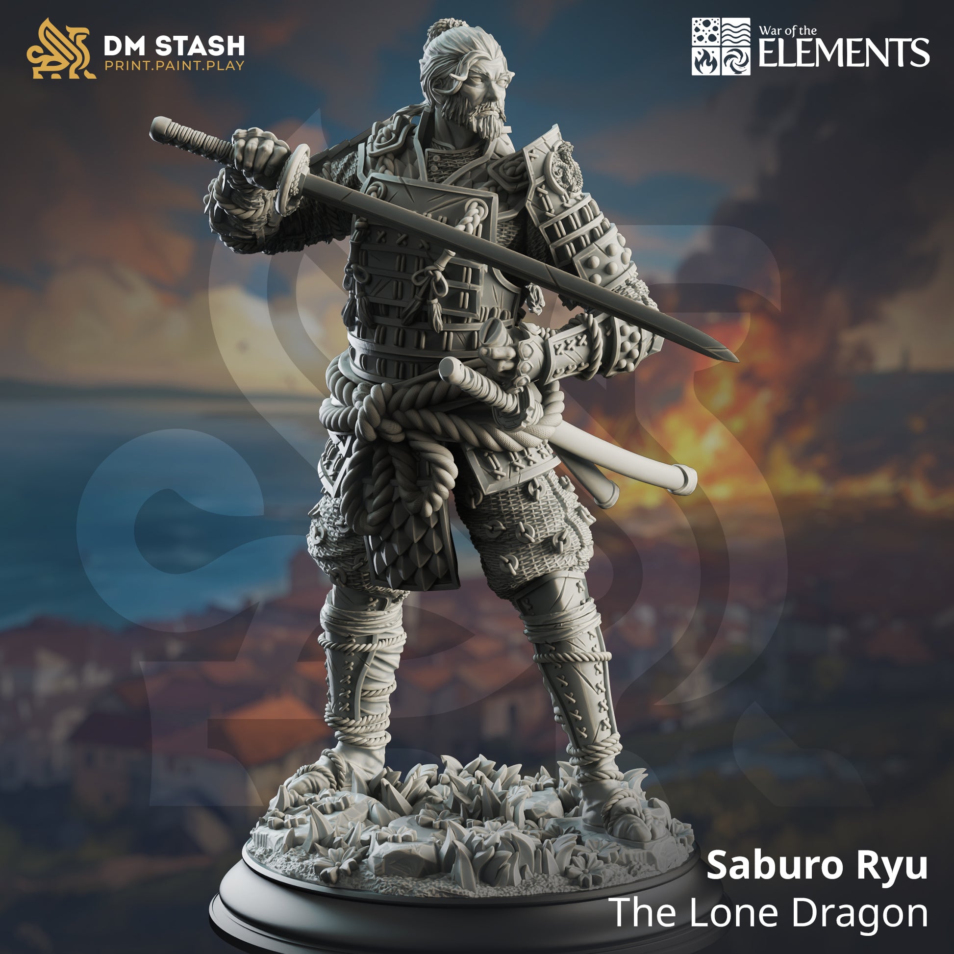 DM Stash - Saburo Ryu The Lone Dragon - War of the Elements 2024 Augus ...